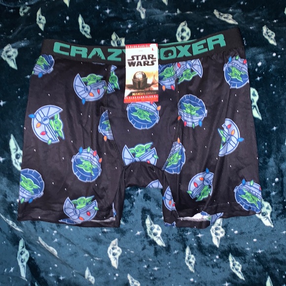 Star Wars | Underwear & Socks | Star Wars Crazy Boxer Mandalorian Baby ...